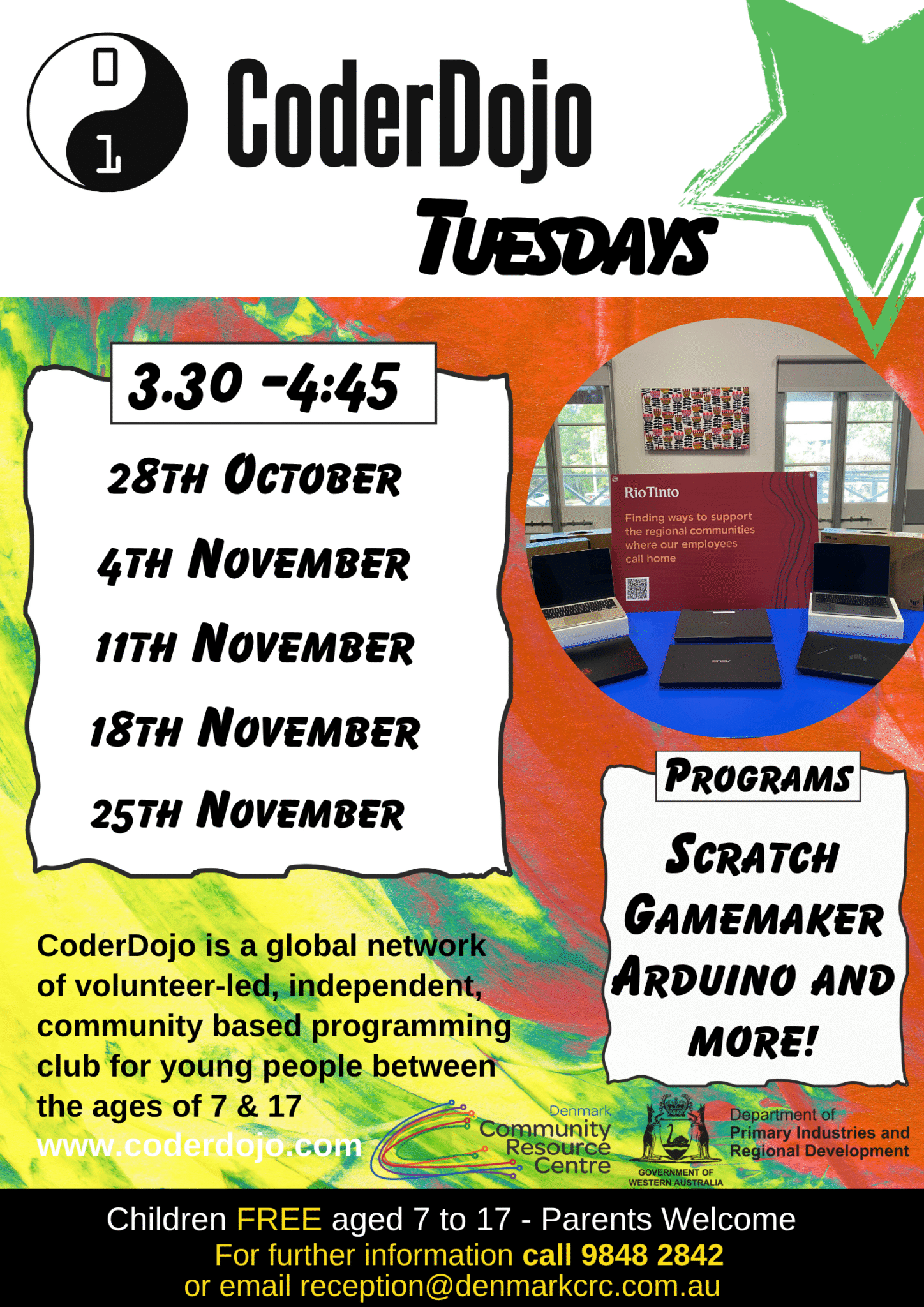 Coder Dojo | Denmark Community Resource Centre